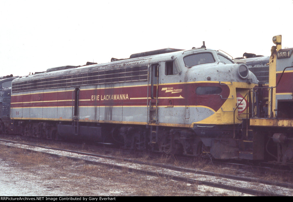 EL E8A #816 - Erie Lackawanna